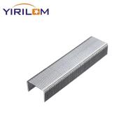 China Galvanized Mattress Staples with Pneumatic Gun for Furniture Framing - 6000pcs/cnt Packing for sale