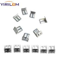 China Heavy Duty Zinc Coated 4-Hole Spring Clip for Sofa and Furniture Hardware for sale