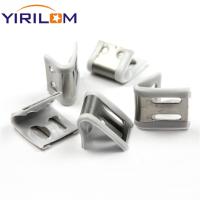China Heavy Duty Zinc Coated 4-Hole Spring Clip for Sofa and Furniture Hardware for sale