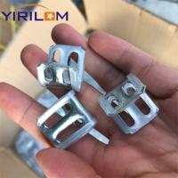 China Heavy Duty Zinc Coated 4-Hole Spring Clip for Sofa and Furniture Hardware for sale