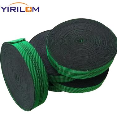 China Polyester High Elasticity Sofa Webbing with 300 lbs Weight Capacity Water Resistance and Eco-Friendly for Furniture Repair for sale