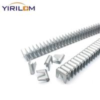 China Galvanized Zinc M66 Steel Spring Clip Staple for Mattress Frames - 6000pcs/cnt U Clip Staple for sale