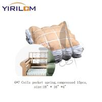 China High Carbon Steel Wire Sofa Pocket Spring Coils with Customizable Sizes and Individually Wrapped Design for sale