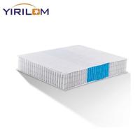 China White Mattress Pocket Spring Unit with Durable Spring Pocket Coils and Hypoallergenic Non-Woven Fabric in Customizable Sizes for sale