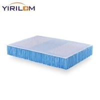 China White Mattress Pocket Spring Unit with Durable Spring Pocket Coils and Hypoallergenic Non-Woven Fabric in Customizable Sizes for sale