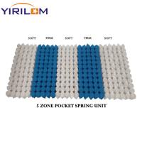 China 70# High Carbon Steel Wire Mattress Pocket Spring with 6-7cm Coil Diameter and 1.8-2.4mm Wire Diameter for sale