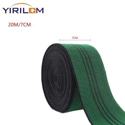 China High Elasticity Sofa Webbing with 500 lbs Weight Capacity and Water/Oil/Stain Resistance for Upholstery for sale