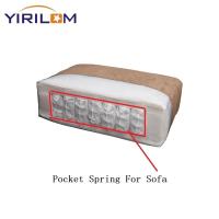China 4'' High Sofa Pocket Spring with High Carbon Steel Wire and Noise Reduction for Sofa Cushion for sale