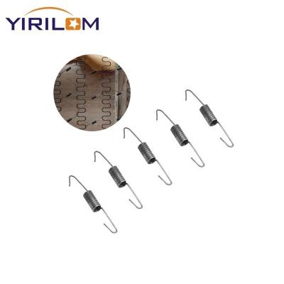 China 1.5mm Diameter 97mm Length High Carbon Steel Wire Balance Hook Spring Fixing Clip for Sofa Hardware Accessories for sale