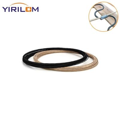 China 1.6mm and 2.0mm Zinc Coated Paper Covered Fixing Wire for Sofa Zigzag Spring Fastening for sale