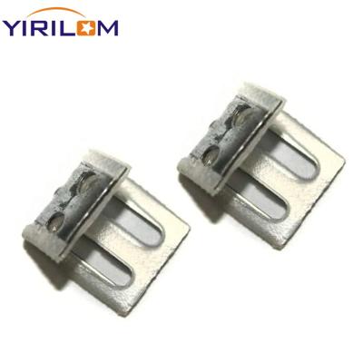 China Zinc Coated 4-Hole High-Carbon Steel Spring Clip for Sofa Frame Maintenance and Zigzag Spring Fixing for sale