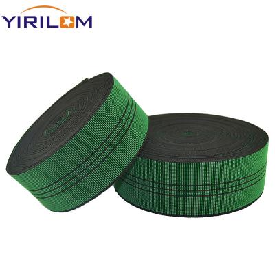 China High Moisture Resistance Customized Color 50% Elongation Sofa Webbing for Furniture Support for sale