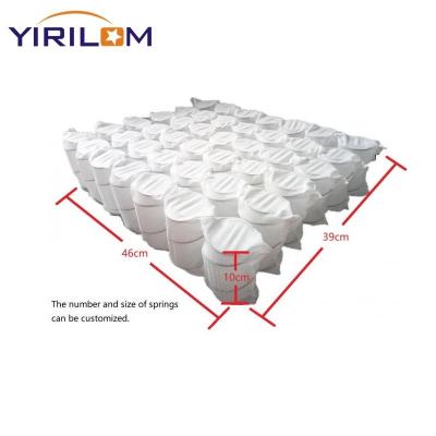 China 1.8mm High Carbon Steel Wire Sofa Pocket Spring Coil with Customizable Size for Sofa Cushions for sale