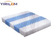 China 5 Zone High Carbon Steel Wire Pocket Spring Unit Compressed and Rolled for Mattress Support for sale