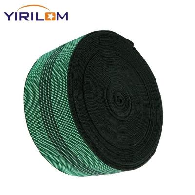 China High Elasticity Sofa Webbing Straps with Water/Oil/Stain Resistance and 500 lbs Weight Capacity for sale