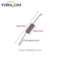 China High Carbon Steel Wire Balance Hook Spring Fixing Clip 1.5mm Diameter 97mm Length for Furniture Hardware Accessory for sale