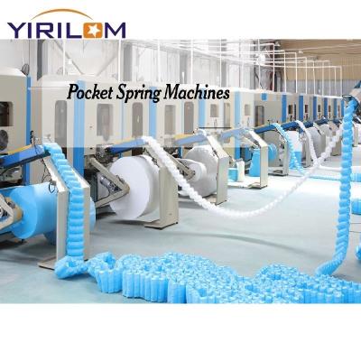 China High Carbon Steel Wire 2.0mm Pocket Spring Coil 7 Inch Height Mattress Pocket Spring Unit for sale
