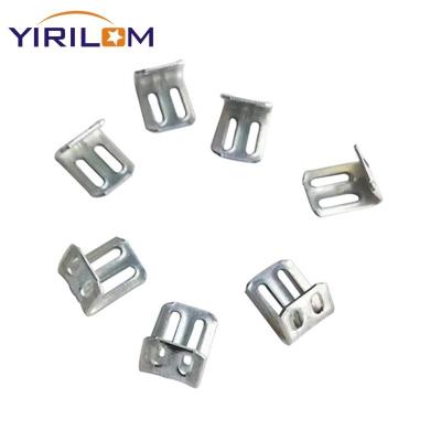 China Wholesale Custom 4 Hole 5 Hole Zinc Coated Spring Sofa Clips for Furniture Hardware Accessories for sale