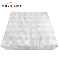 China Customized Size 18*18 Inches Non Woven Fabric 70# High Carbon Steel Wire Pocket Spring for Sofa for sale
