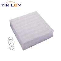 China 18*18*4 Inches Sofa Pocket Spring with High Carbon Steel Wire and Customized Size for African Market for sale