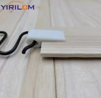 China Wholesale PE Material Plastic Spring Clip 45.6mm Size P-Shaped Zigzag Design for Furniture for sale