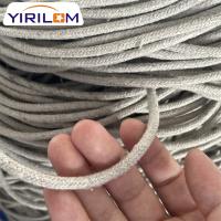 China China Row Material Manufacturer Cotton Ropes Custom 3mm Thick Grey Natural Craft Cotton Rope for sale