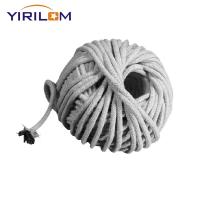 China China Row Material Manufacturer Cotton Ropes Custom 3mm Thick Grey Natural Craft Cotton Rope for sale