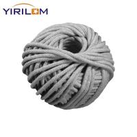 China China Row Material Manufacturer Cotton Ropes Custom 3mm Thick Grey Natural Craft Cotton Rope for sale