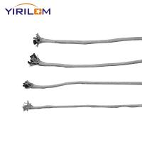 China China Row Material Manufacturer Cotton Ropes Custom 3mm Thick Grey Natural Craft Cotton Rope for sale