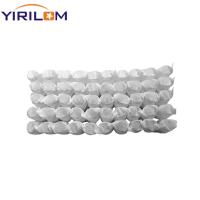 China 0.9mm-1.2mm Steel Diameter Silent Pocket Spring Coil for Pillow with Customized Size for sale