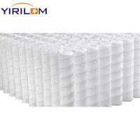 China Factory Supply Full Sizes White Blue Mattress Coiled Steel Pocket Spring Style for sale