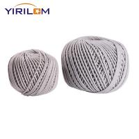 China Natural Color 5mm Cotton Rope Cord Accessories For Furniture for sale