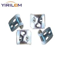 China 4 Hole and 5 Hole Half Plastic Covered Sofa Spring Clip for Zigzag Spring Furniture Hardware for sale