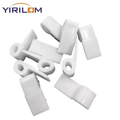 China PE Material Plastic Spring Clip with 45.6mm Size and Zigzag Spring for Furniture for sale
