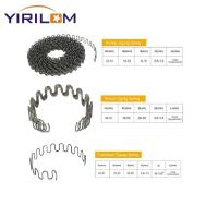 China 1.8mm-4.0mm Wire Diameter Black Paint Wholesale Sofa Zigzag Spring For Furniture for sale