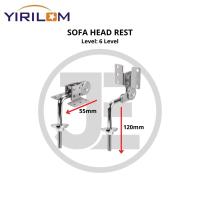 China Factory Direct Thicken Adjustable Multi Functional Sofa Headrest Hinge with Chromed and Zinc Plating for sale