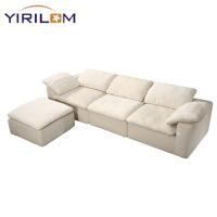 China Rice White Vacuum Compressed Bubble Sofa - Living Room Sectional Sofa for Modern Homes for sale