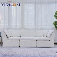 China Modern Cloud Modular Compression Sofa with Nordic Curved Design and Luxury Compression Module for sale
