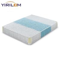 China 5 Zone Mattress Pocket Spring Unit with High Carbon Steel Wire and Customizable Height 6-25cm for sale