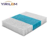 China 5 Zone Mattress Pocket Spring Unit with High Carbon Steel Wire and Customizable Height 6-25cm for sale