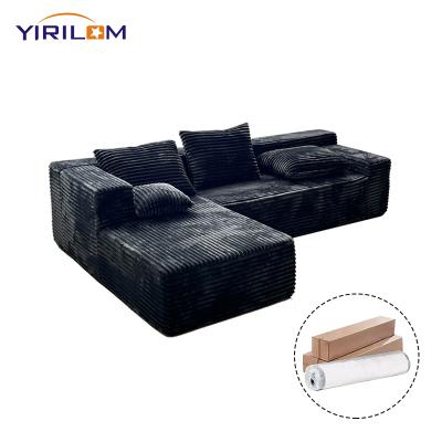 China Modern Compression Sofa with Customizable Size and Durable Sponge Material for Home or Hotel Use for sale