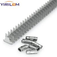 China Galvanized Zinc Mattress Clip with 0.80 mm Thickness and 22.0 mm Crown for Sofa Spring Fixation for sale