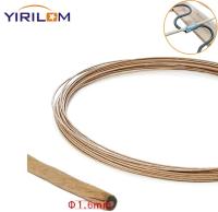 China Paper Covered Fixing Wire for Sofa Stay Wire with 1.6-2.0mm Steel Diameter Noise-Free Connection and 500m Roll Length for sale