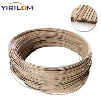 China Paper Covered Fixing Wire for Sofa Stay Wire with 1.6-2.0mm Steel Diameter Noise-Free Connection and 500m Roll Length for sale