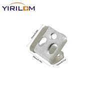 China 4 Hole and 5 Hole Half Plastic Covered Sofa Spring Clip for Zigzag Spring Furniture Hardware for sale