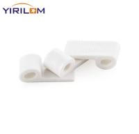 China PE Material Plastic Spring Clip with 45.6mm Size and Zigzag Spring for Furniture for sale