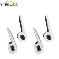 China PE Material Plastic Spring Clip with 45.6mm Size and Zigzag Spring for Furniture for sale