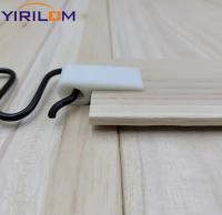 China PE Material Plastic Spring Clip with 45.6mm Size and Zigzag Spring for Furniture for sale