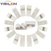 China PE Material Plastic Spring Clip with 45.6mm Size and Zigzag Spring for Furniture for sale