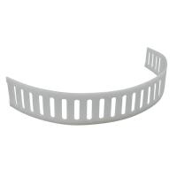 China Customized 12cm Knot Distance Nylon Plastic Clip Strip for Sofa Zigzag Spring Fastening with 200m Length for sale